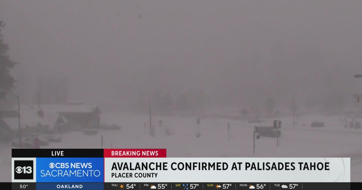 Palisades Tahoe confirms they conducted avalanche prevention operations - CBS Sacramento