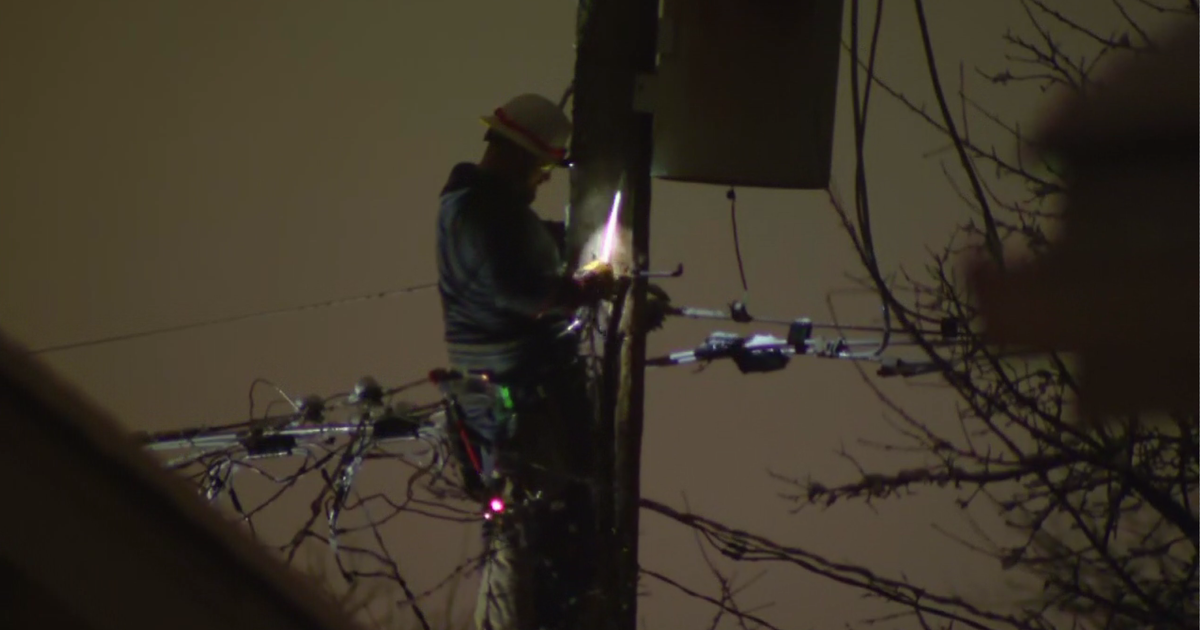 ComEd concerned about outages with snow covering power lines - CBS Chicago