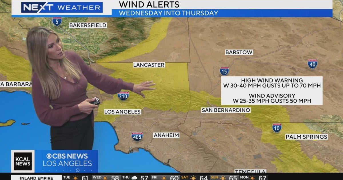 Olga Ospina's Afternoon Weather (January 9) - CBS Los Angeles