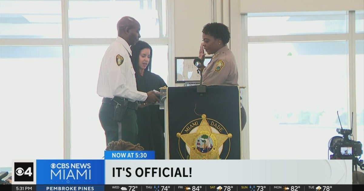 It's official: Stephanie Daniels sworn in as MDPD's first female ...