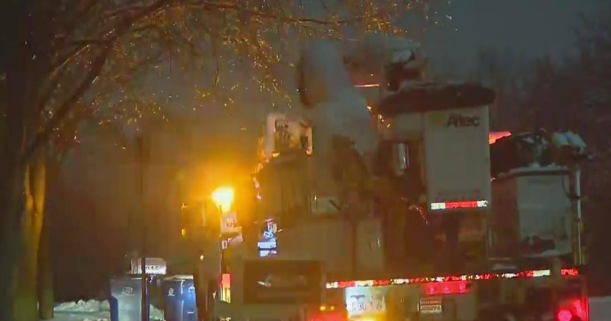 ComEd worried about power outages with wet, heavy snow - CBS Chicago