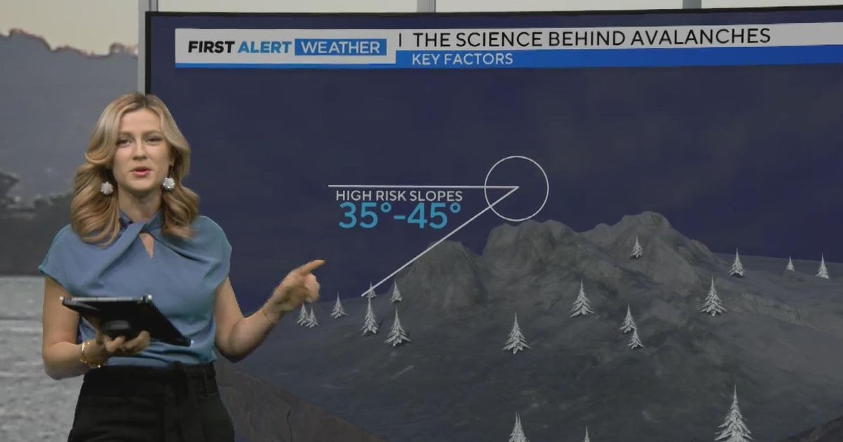 The science behind avalanches explained - CBS San Francisco