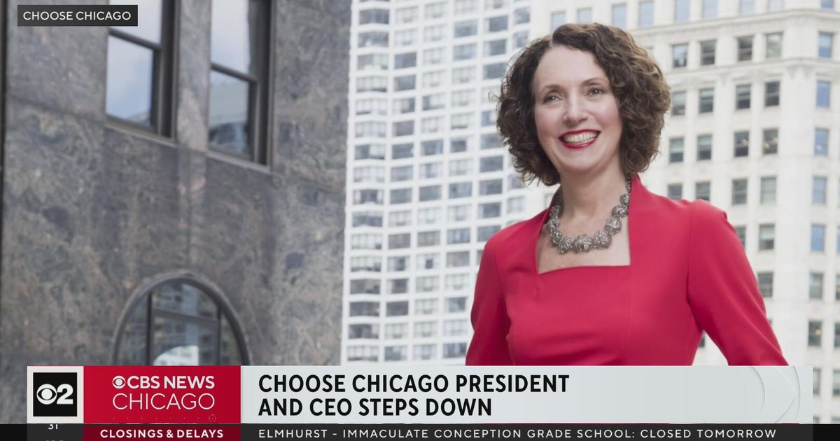 Choose Chicago president and CEO stepping down - CBS Chicago