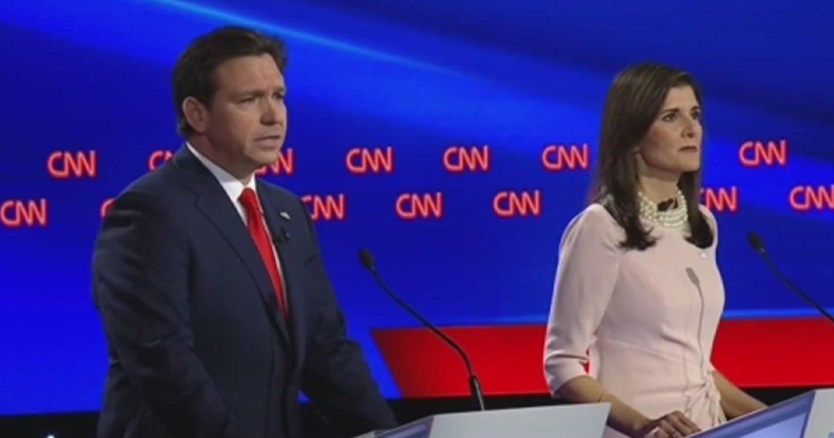 DeSantis, Haley face off in final GOP presidential debate before 2024 Iowa caucus - CBS Chicago