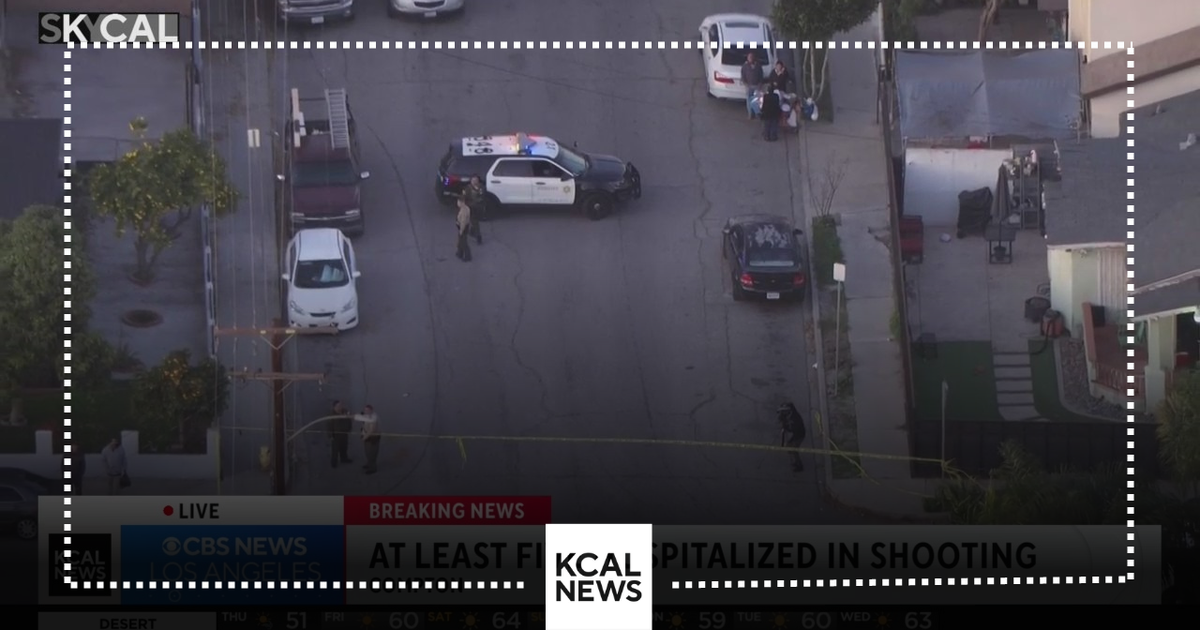 At least 5 hospitalized after shooing in Compton neighborhood - CBS Los Angeles