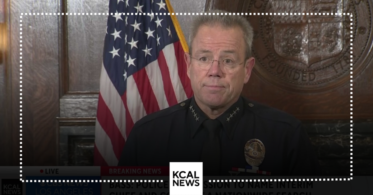 LAPD Chief Michel Moore announces plan to retire - CBS Los Angeles