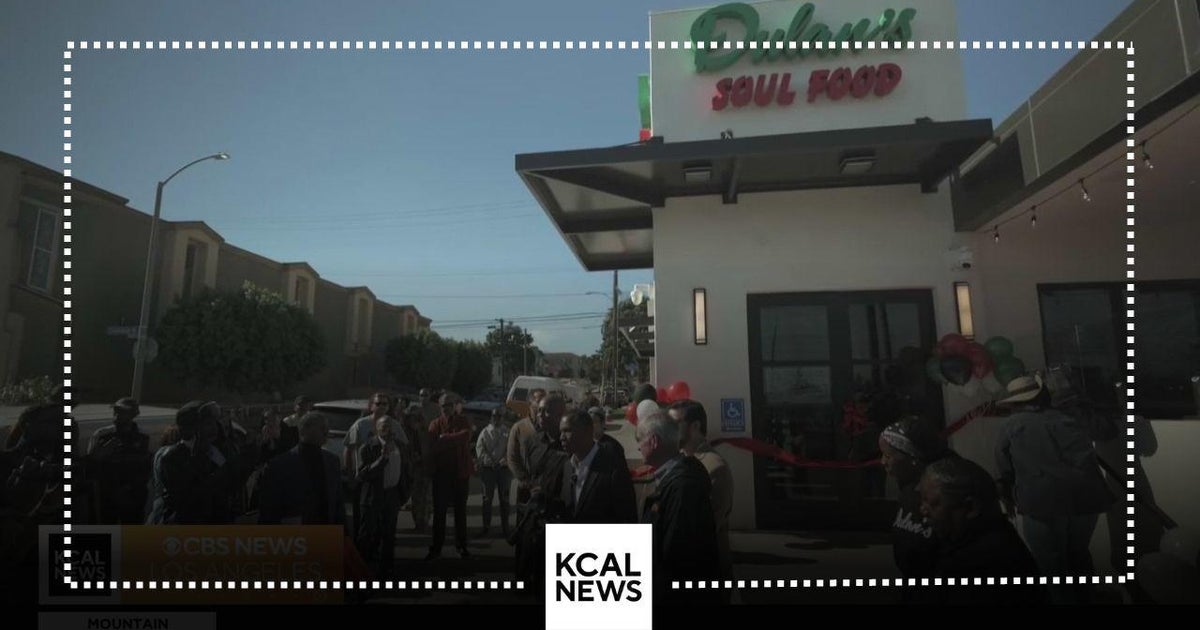 The restaurant, Dulan's on Crenshaw, celebrates its reopening - CBS Los ...