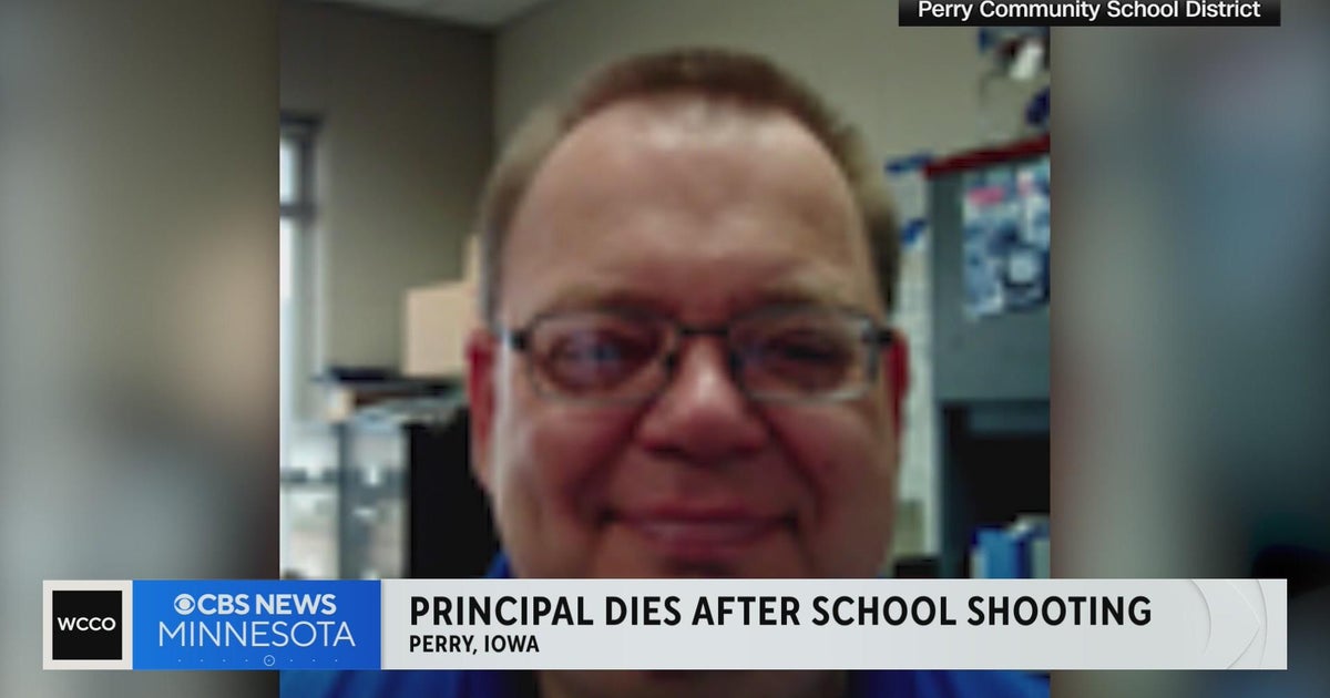 Perry principal dies over a week after school shooting - CBS Minnesota