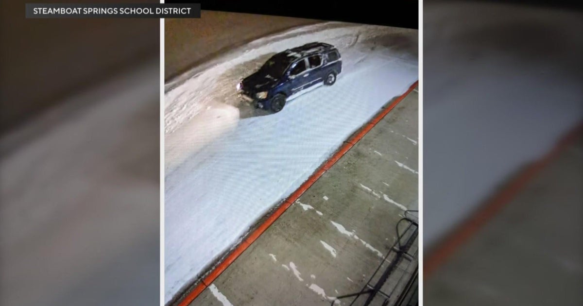 Driver doing "donuts" in Colorado school parking lot hits building ...