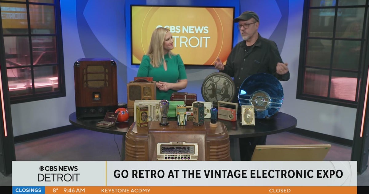Go retro at the Vintage Electronic Expo - CBS Detroit