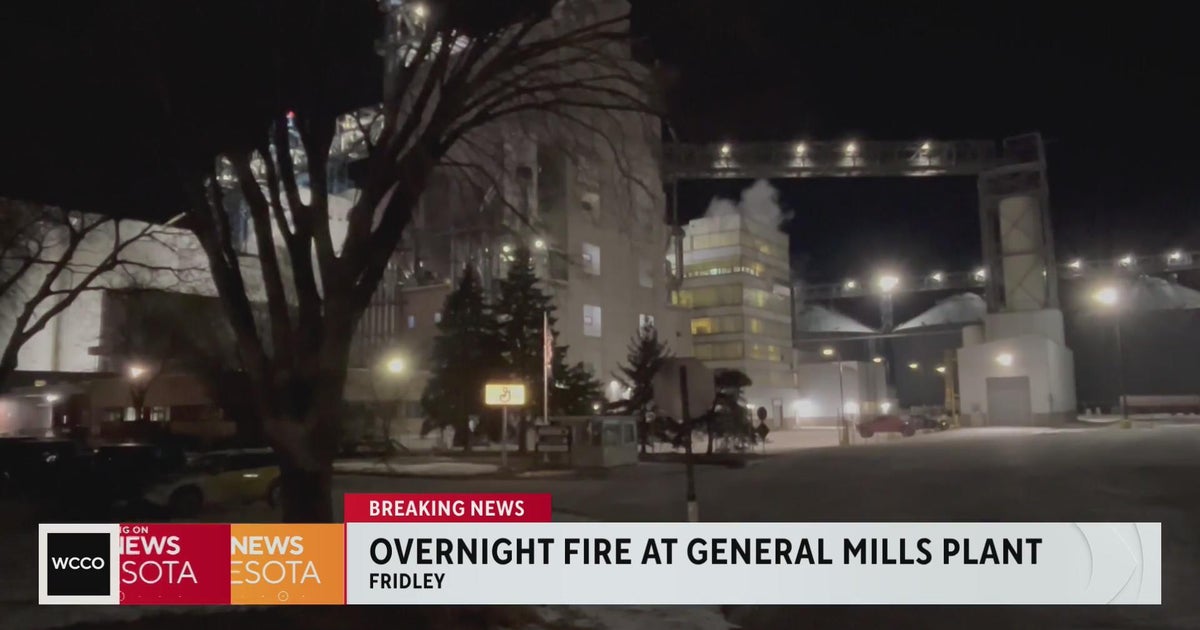 Gas leak causes fire at Fridley General Mills plant - CBS Minnesota