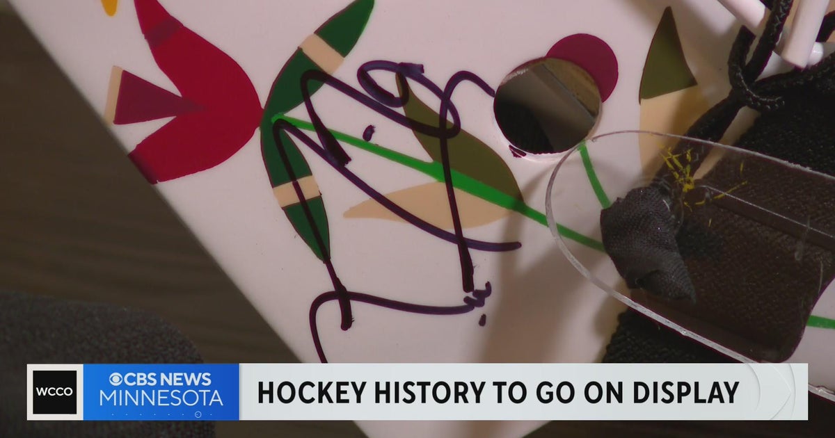 Wild goalie mask designed by Indigenous artist acquired by Minnesota ...