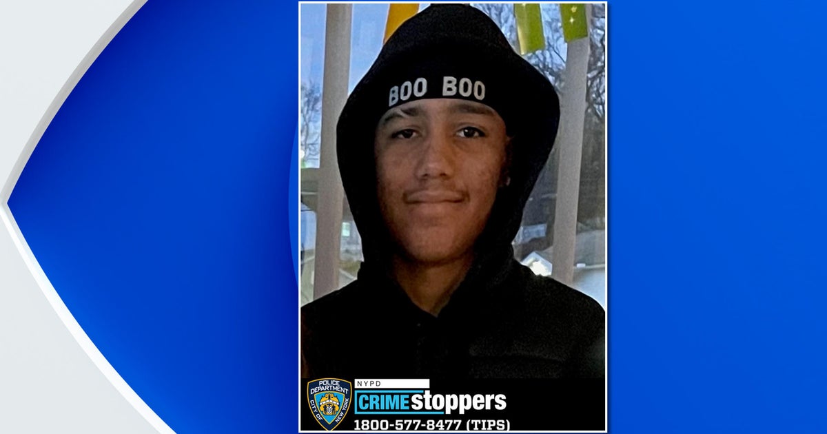 15-year-old boy missing from Bronx home - CBS New York
