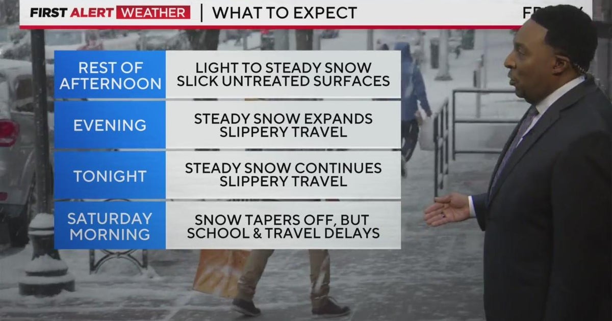 First Alert Meteorologist Tim Williams has your Friday afternoon ...