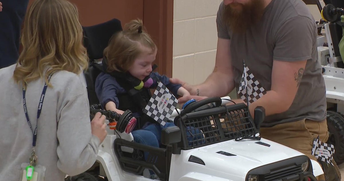 Custom-made small car donation gives Minneapolis kids with disabilities ...
