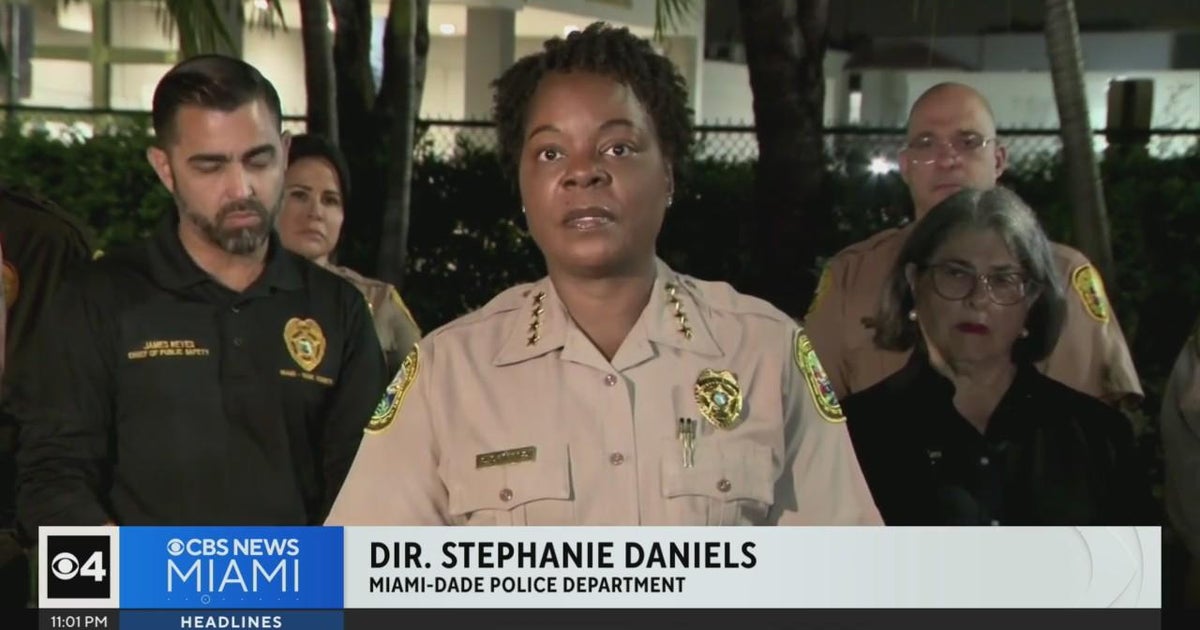 2 MDPD officers hospitalized after being shot - CBS Miami