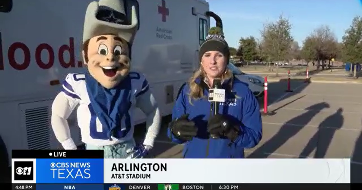 Don't worry, it's okay to be "vein": CBS News Texas' Blood Drive - CBS ...