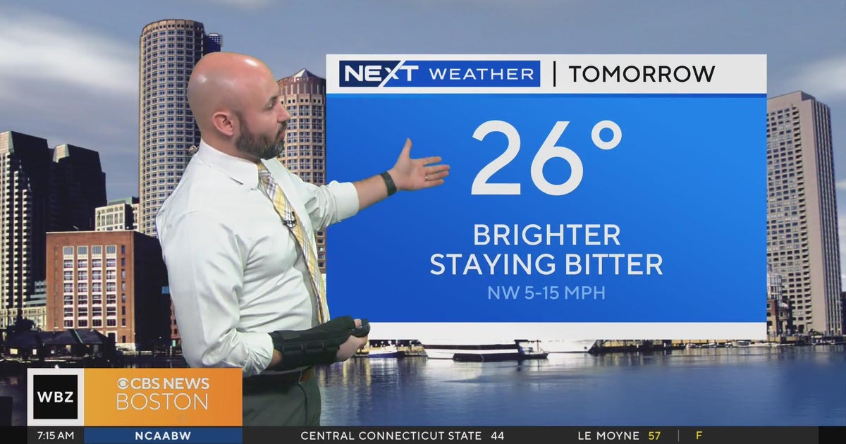Next Weather: WBZ morning forecast for January 20 - CBS Boston