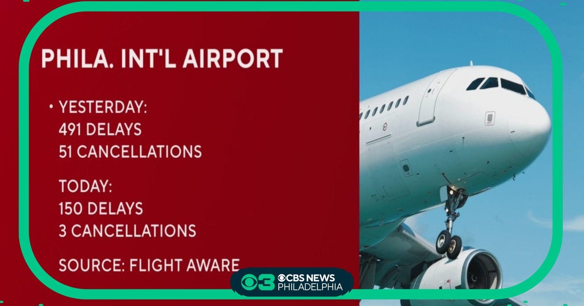 Philadelphia International Airport flight delay and cancellation ...
