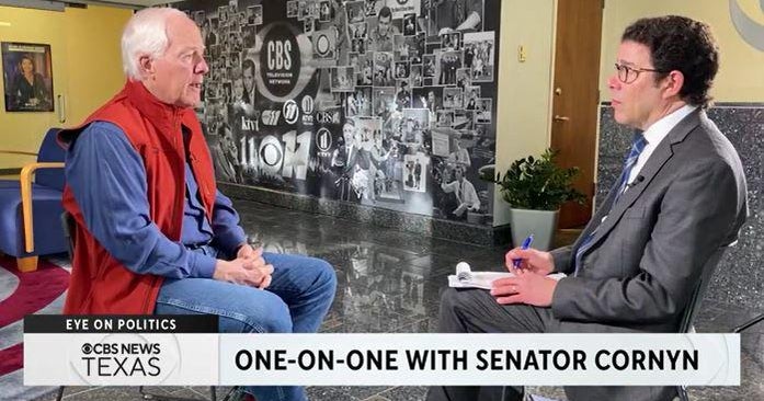 Eye on Politics: Senator Cornyn on the standoff between governments at ...