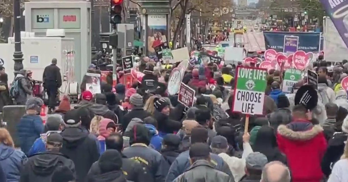 Thousands march in San Francisco for 20th annual Walk for Life - CBS ...