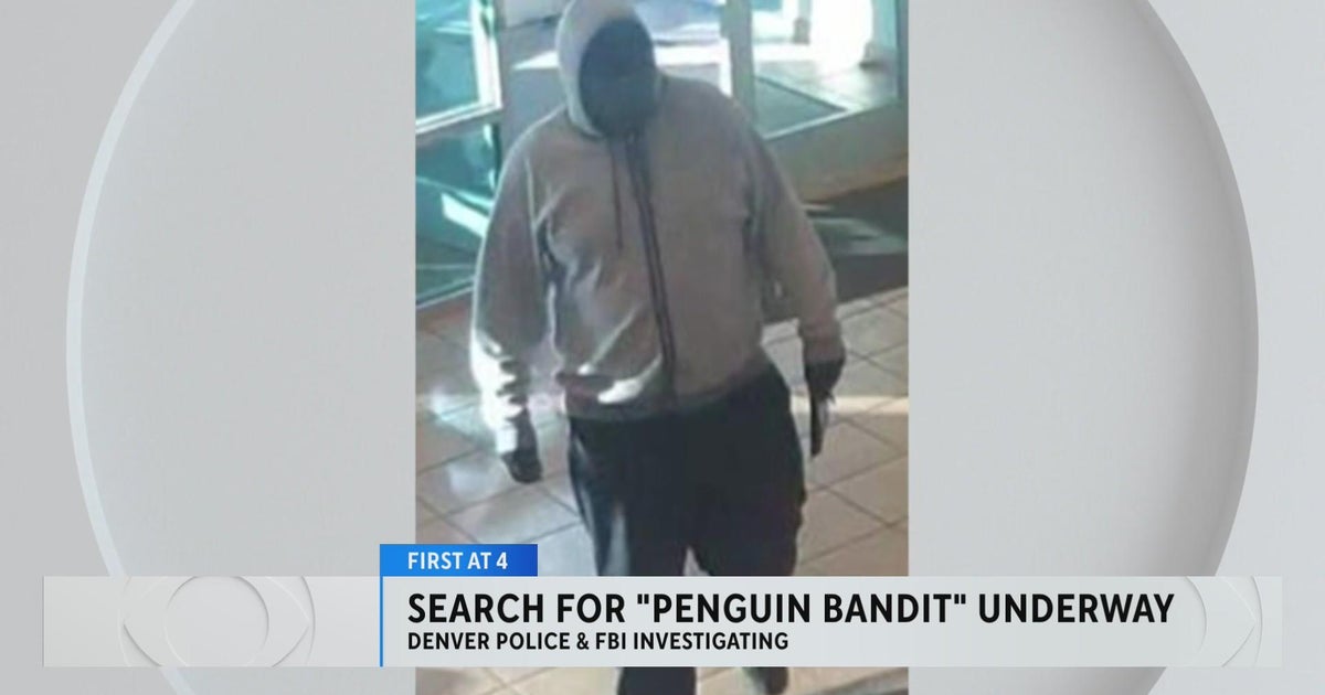 "Penguin Bandit" is wanted in at least 3 Denver bank robberies - CBS ...
