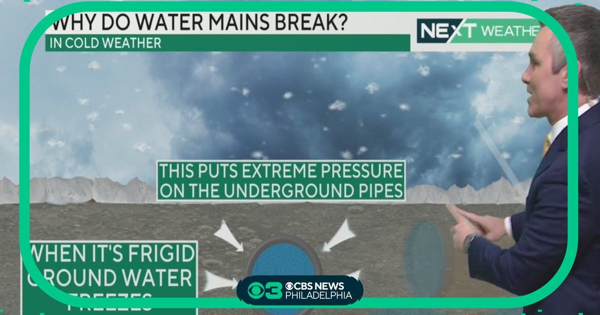 NEXT Weather: Why do water mains break? - CBS Philadelphia