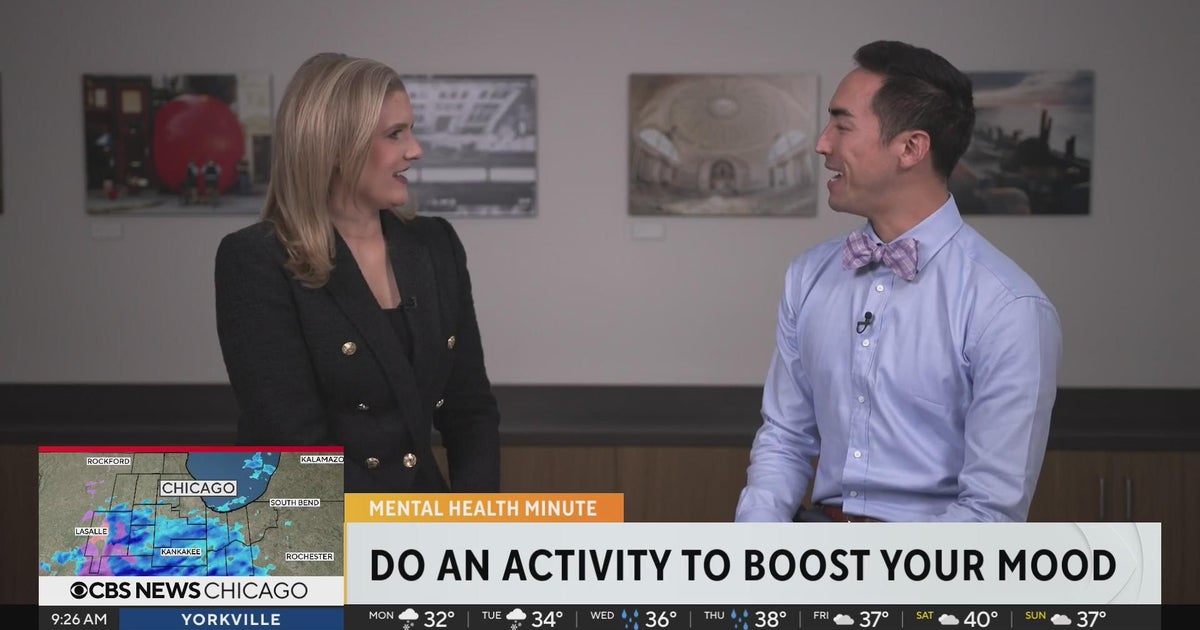 Mental Health Minute: Mood boosting activities - CBS Chicago