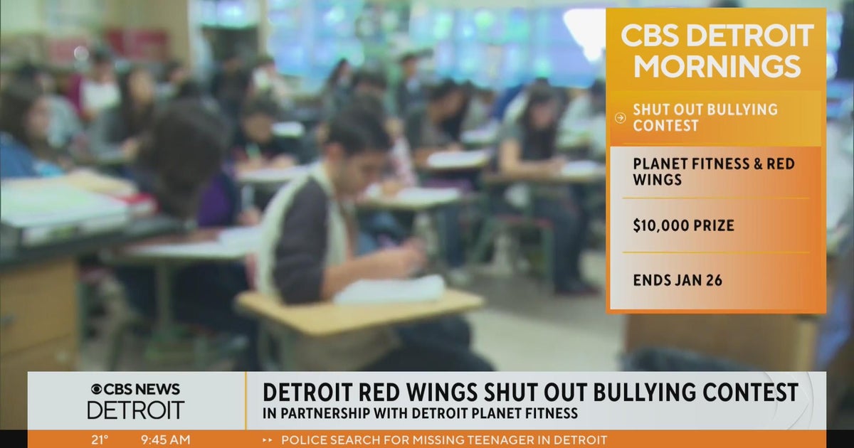 Detroit Red Wings Shut Out Bullying Contest - CBS Detroit