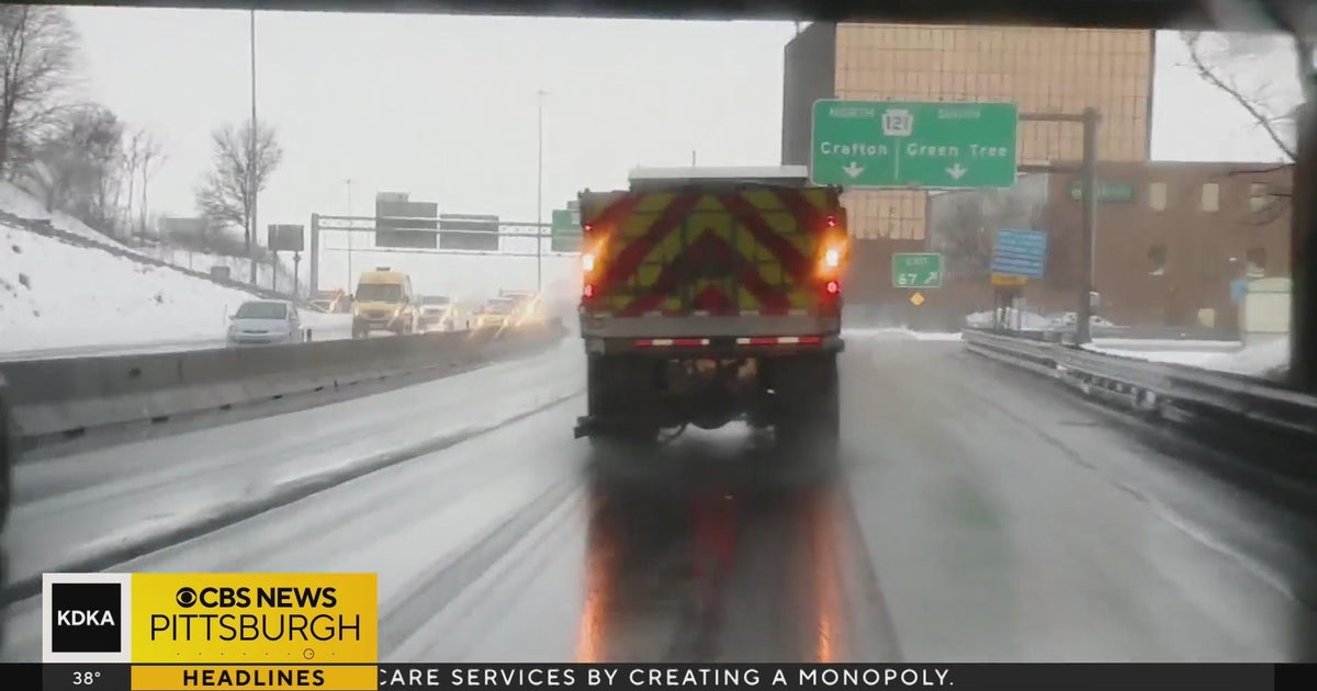 Icy conditions could make for hazardous commute - CBS Pittsburgh