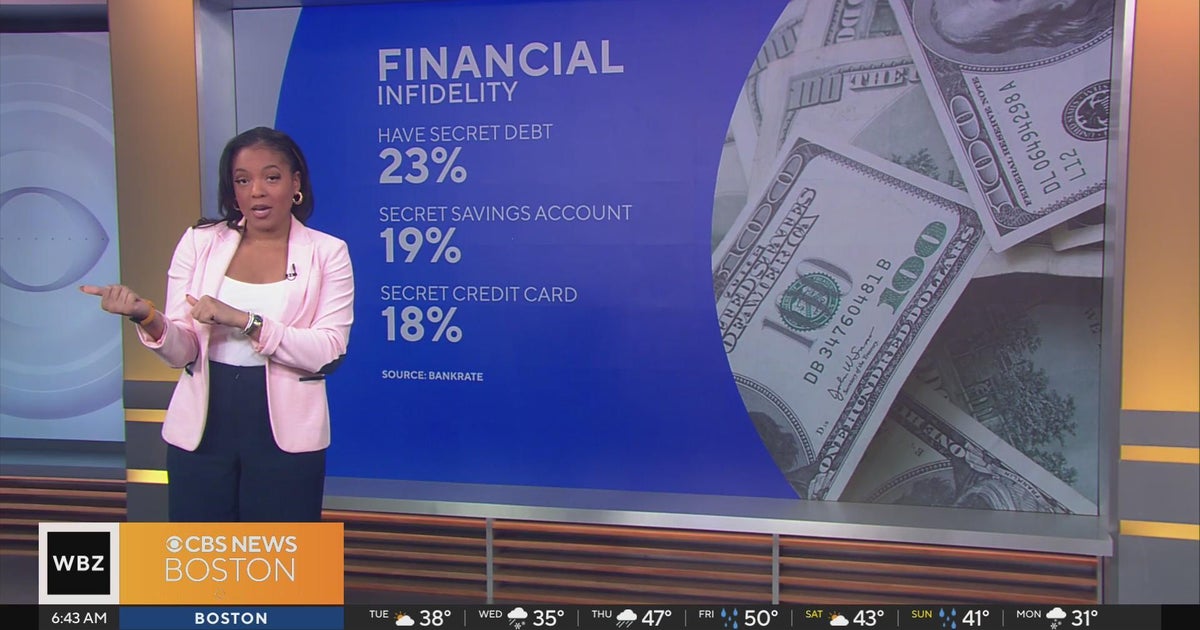Study finds 42% keep money secrets from partner - CBS Boston