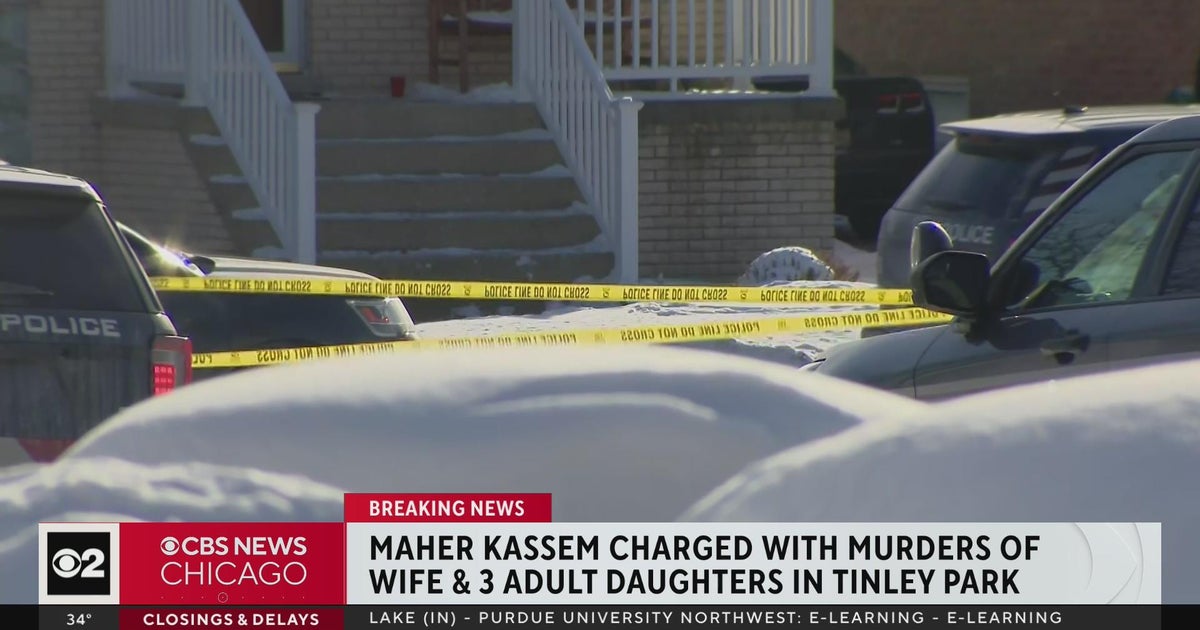 Maher Kassem charged with first-degree murder in shooting death of wife, 3 daughters - CBS Chicago