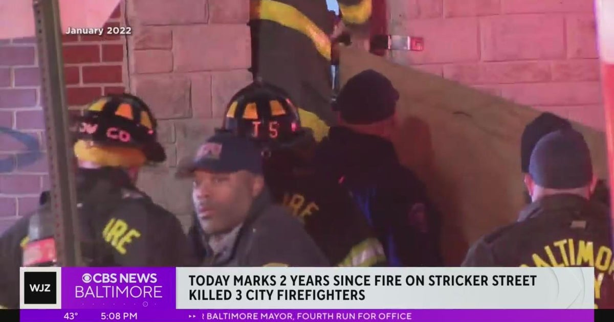 Moment of silence held for fallen Baltimore firefighters on second ...