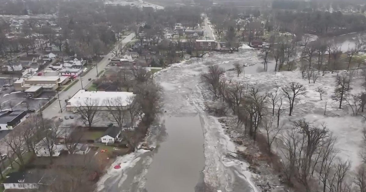Major flooding risk after ice jam breaks along Kankakee River near ...