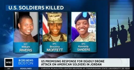 US promises response in deadly drone attack in Jordan - CBS Boston