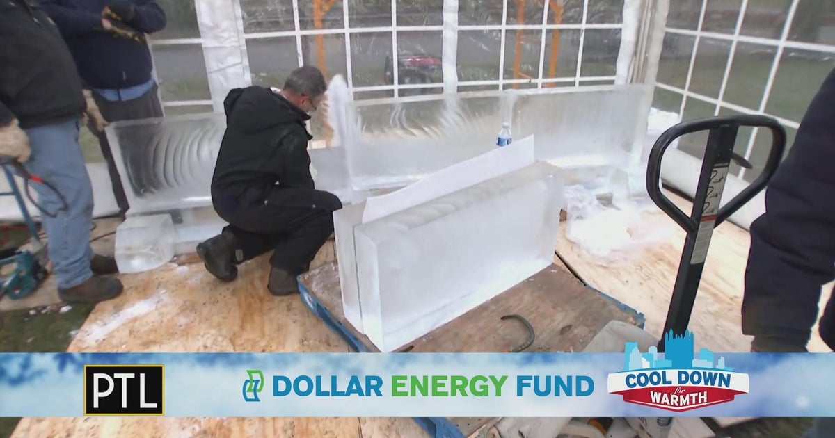 Cool Down for Warmth: Assembly of the PTL Ice Desk begins - CBS Pittsburgh