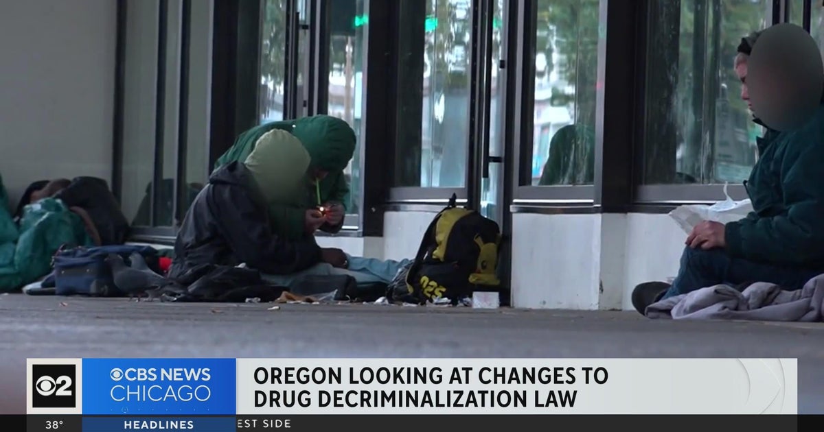 Oregon looking at changes to drug decriminalization law - CBS Chicago