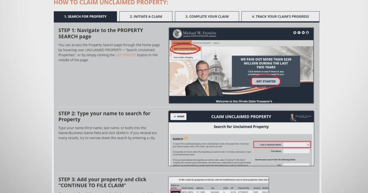It's National Unclaimed Property Day! - CBS Chicago