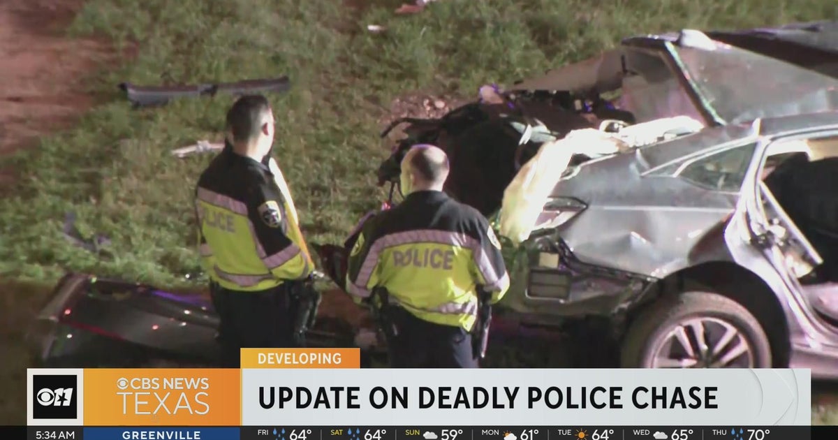 Investigation continues into police chase, crash that killed 4 - CBS Texas