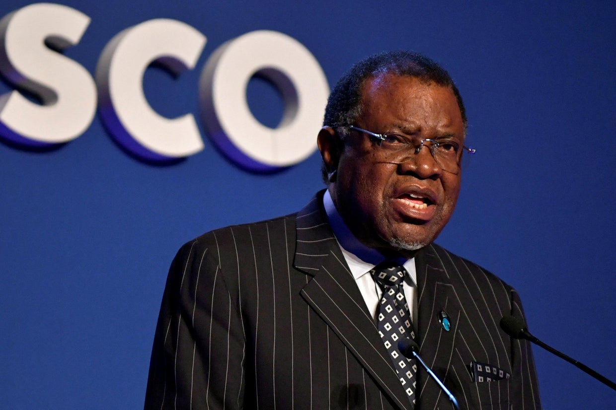 Namibian President Hage Geingob, anti-apartheid activist turned ...