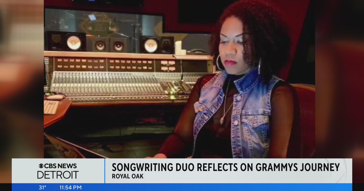 Detroit songwriting duo shares their journey to the Grammys - CBS Detroit