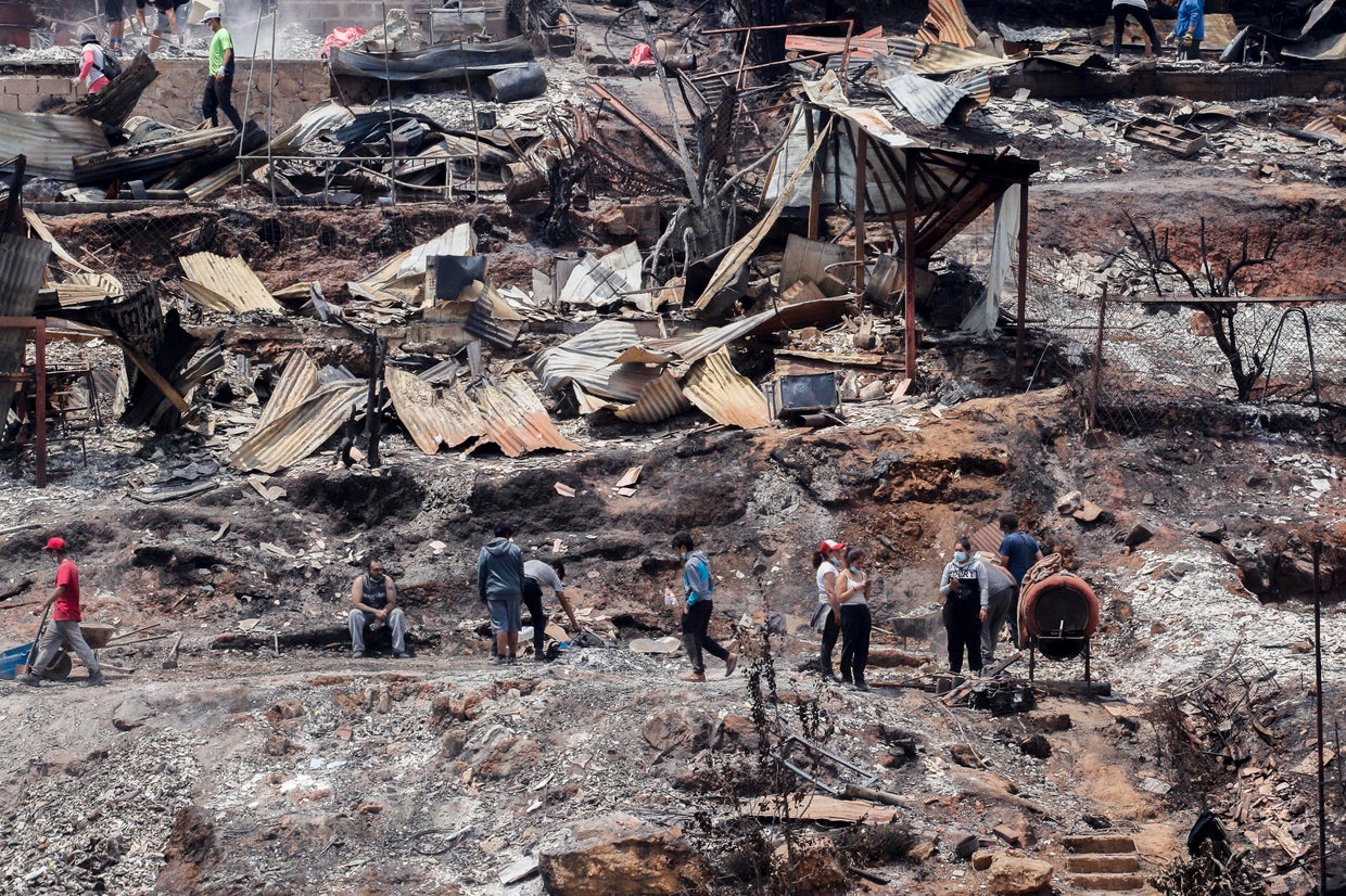 Chile wildfire death toll tops 120 as search continues for survivors ...