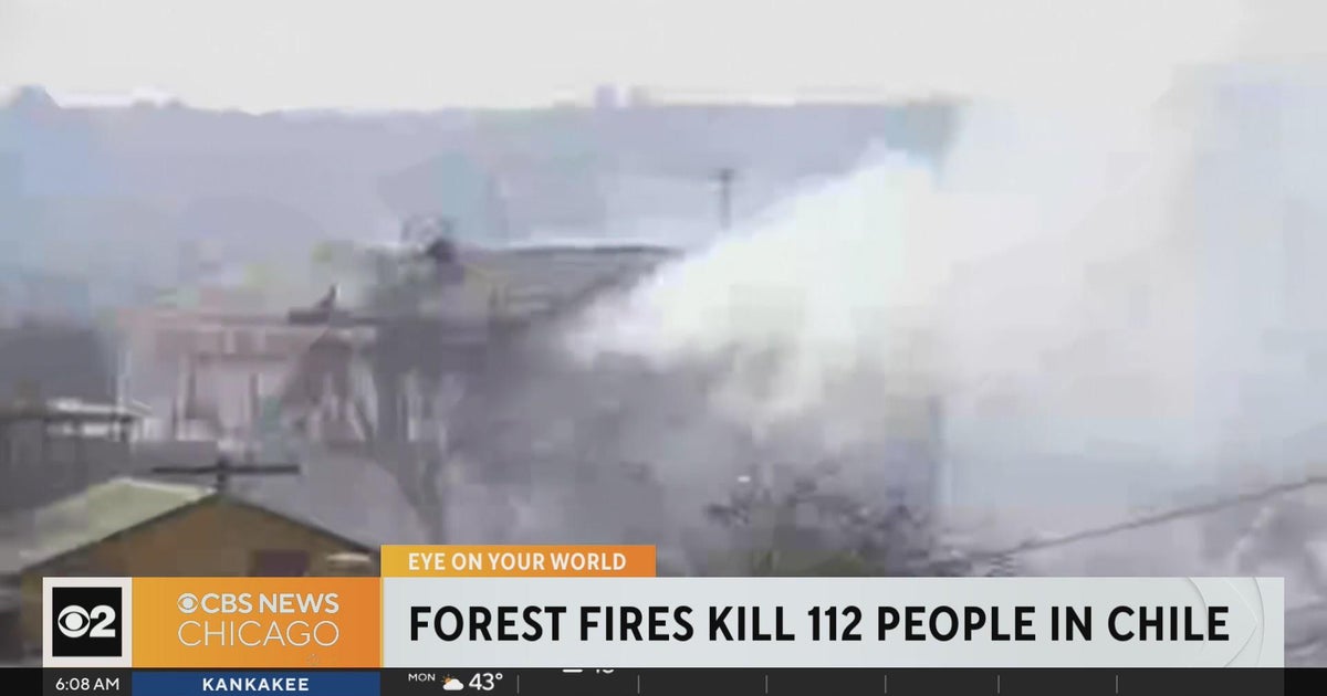 Forest fires kill 112 people in Chile - CBS Chicago