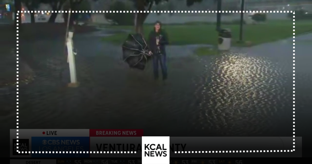 Ventura County takes the brunt of the latest storm - CBS Los Angeles