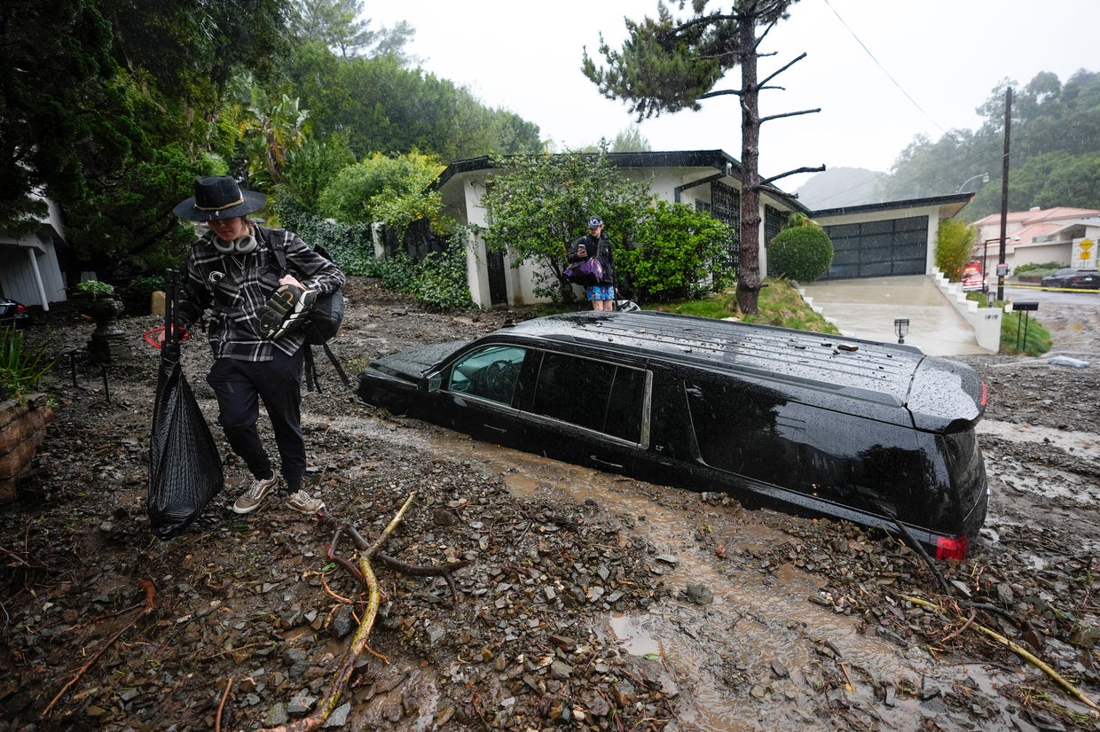 California storms cause flooding, mudslides across the state as record ...