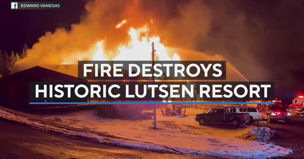 A historic lodge resort in Lutsen is a total loss after fire - CBS ...