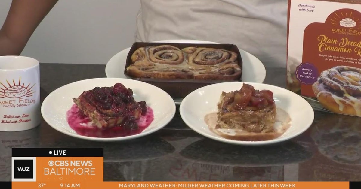 Local bakery Sweet Fields rolling out sweets nationwide - CBS Baltimore