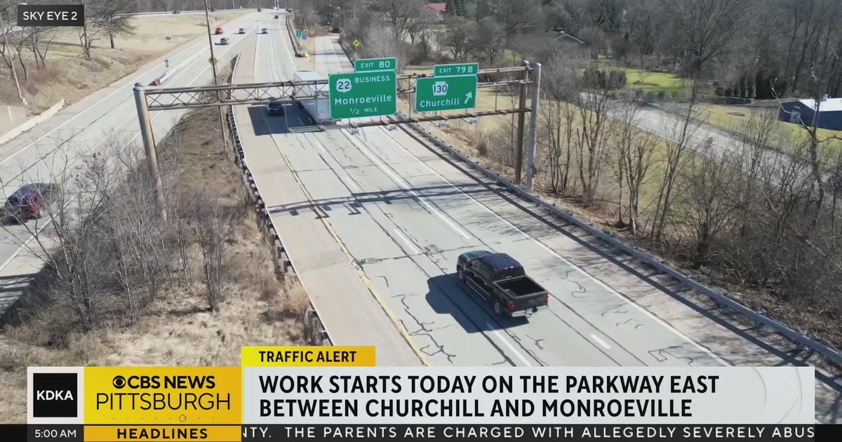 Work starting today on the Parkway East between Churchill and ...