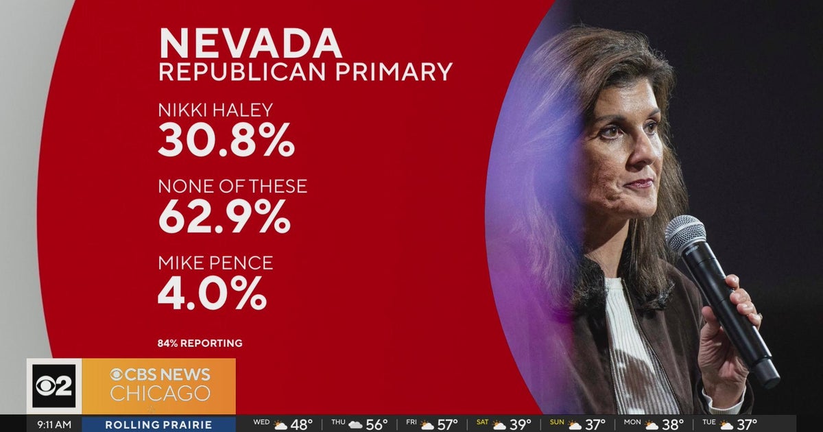 Haley finishes second behind "none of these candidates" in Nevada GOP ...