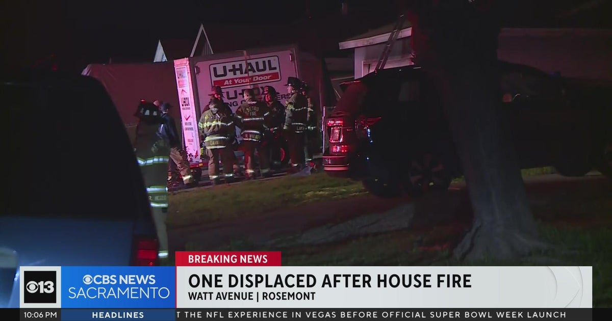 One person displaced after house fire in Rosemont area of Sacramento ...